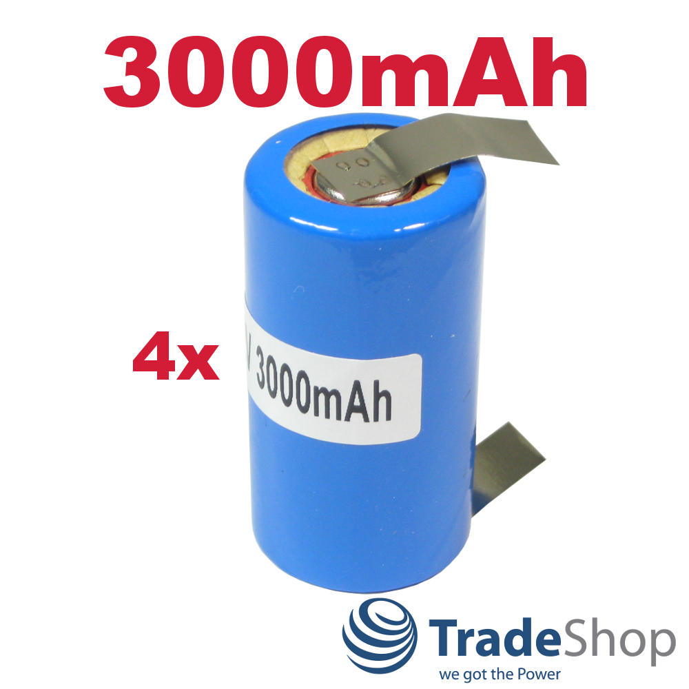Akku 1 2V Sub C Industrie Zelle U L tfahne 3000mAh Ni MH Aufladbar In
